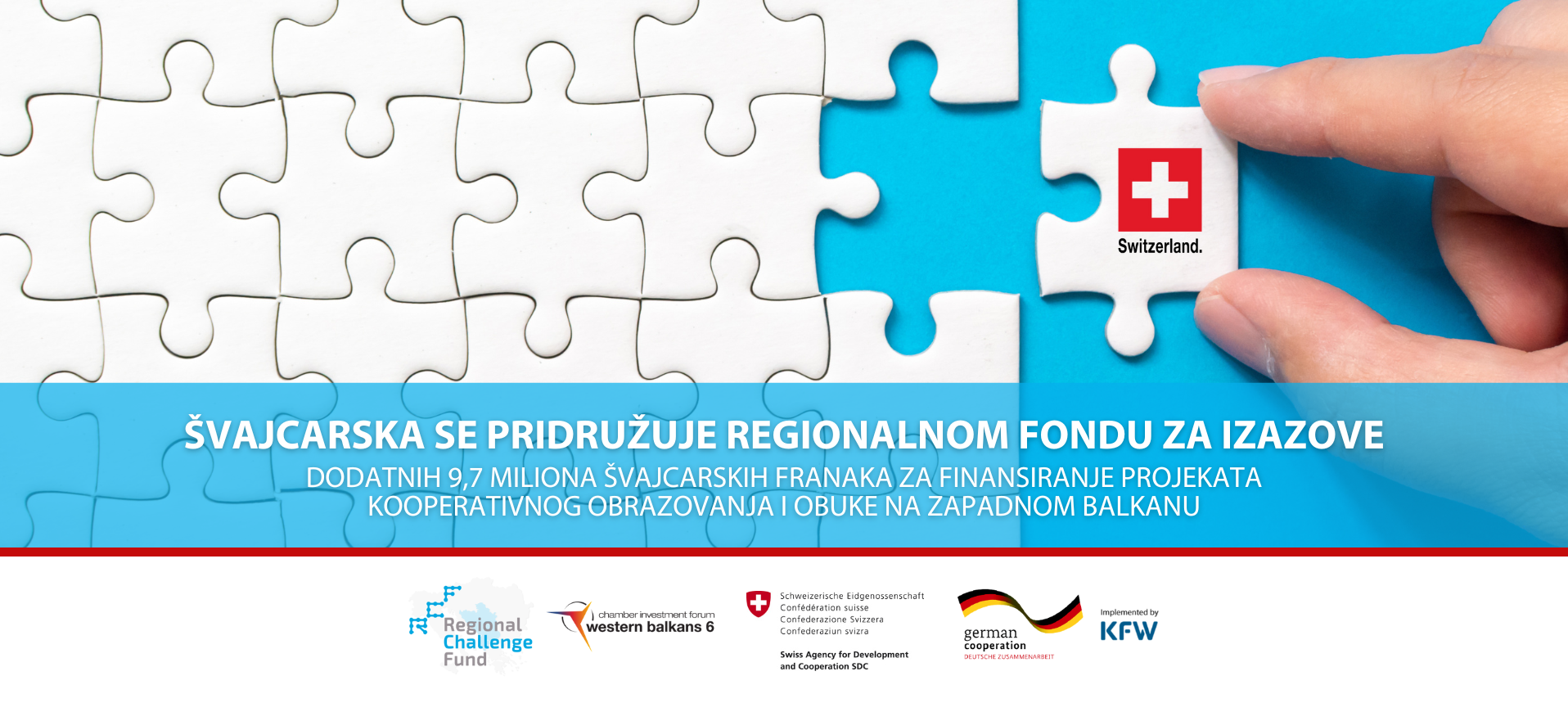 Švajcarska se pridružuje Regionalnom fondu za izazove